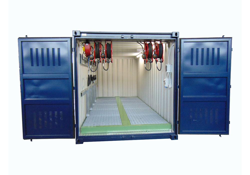 BC – BOX CONTAINER FOR LUBRICANTS - AMA | Advanced Fluid Systems