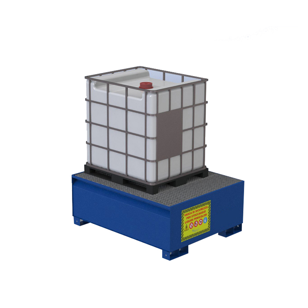 BO PC – Metal IBC container - AMA | Advanced Fluid Systems