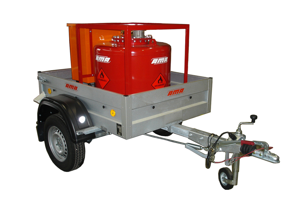 TRAILER-MOUNTED ADR Transportable Tank Eex - AMA | Advanced Fluid Systems