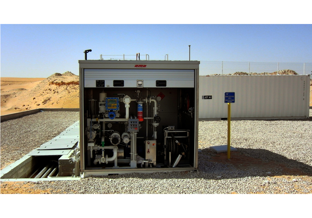 LUS - Skid-mounted Loading/Unloading System - AMA | Advanced Fluid Systems